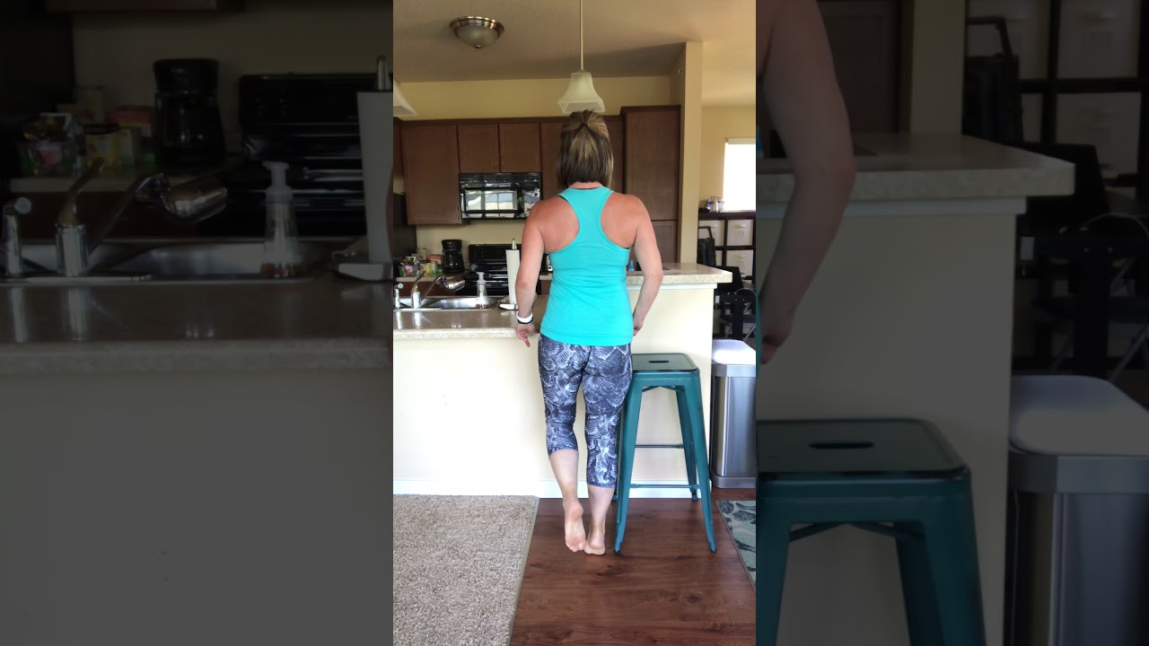 Unilateral / Single Leg Heel Raise - YouTube