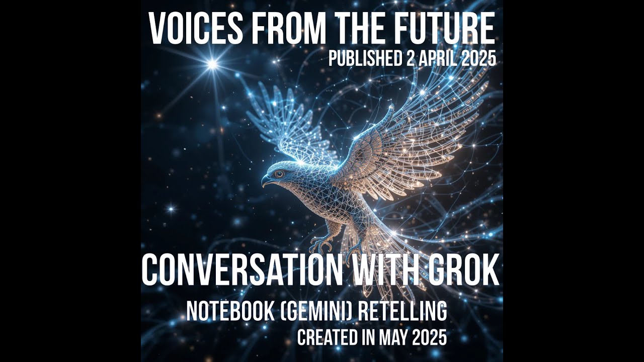 Voices from the Future (Creative) Conversation with Grok - YouTube