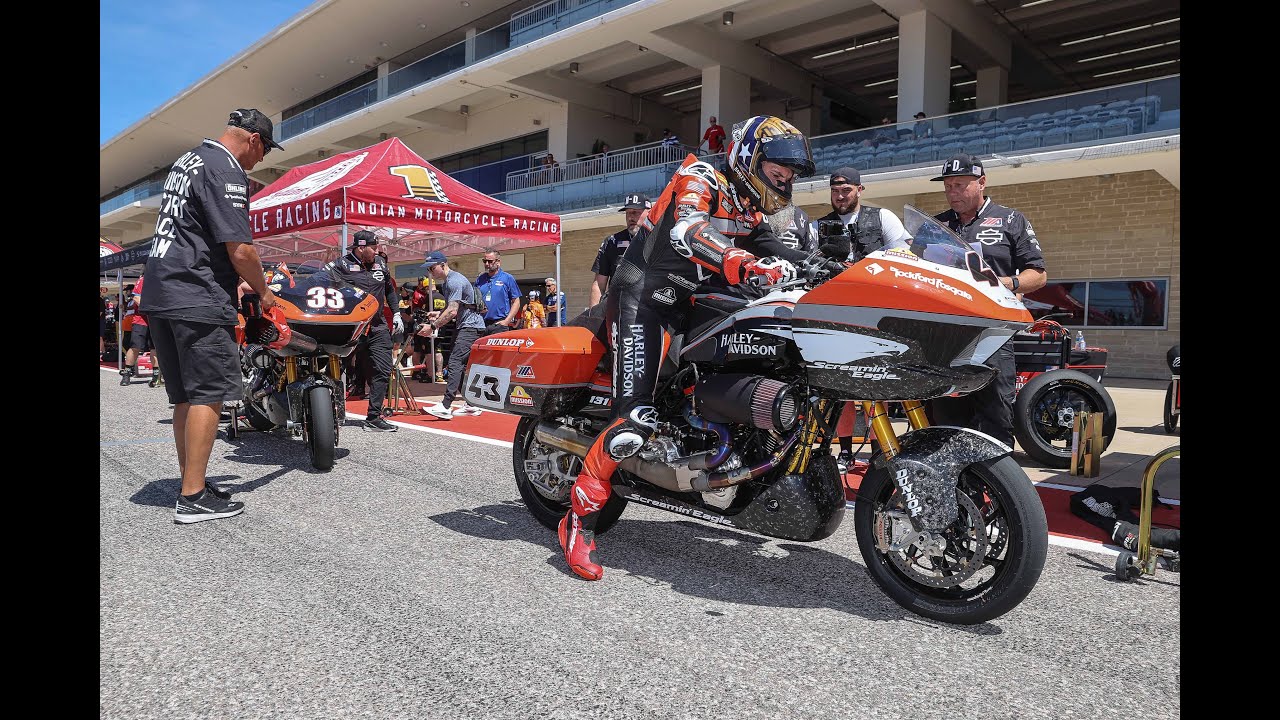 Testing at CMP with Factory H-D (Bagger Testing) - YouTube