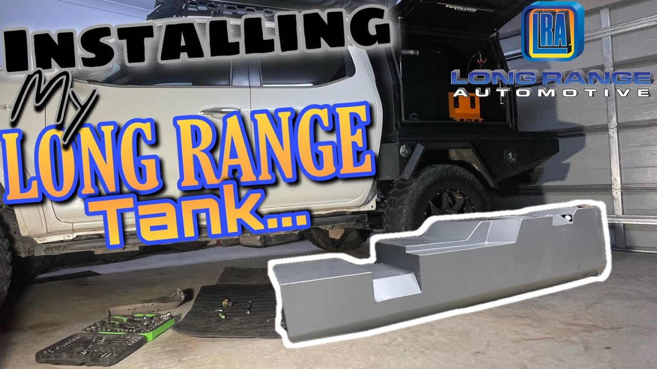 LONG RANGE FUEL TANK install, is it worth it?? NP300 - YouTube