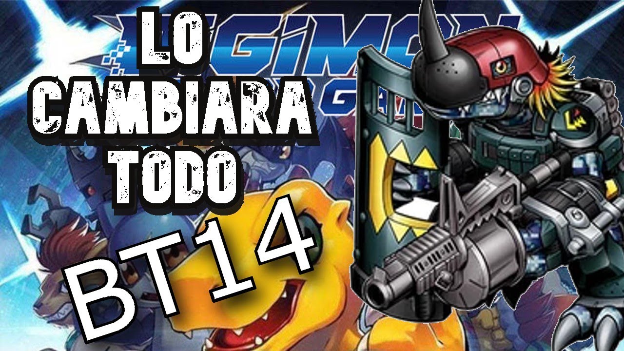 La expansión Bt14 - Digimon TCG lo cambiara todo - YouTube