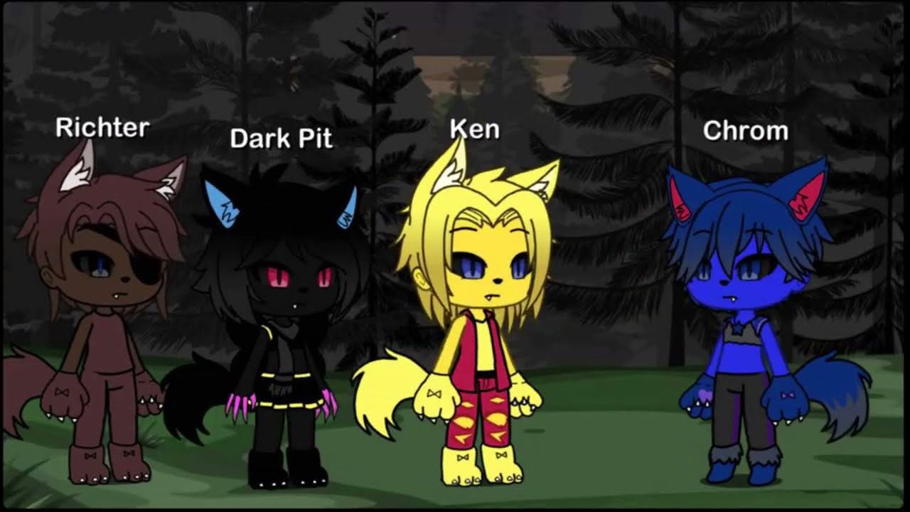 Richter, Dark Pit, & Ken turn into Werewolves! - YouTube