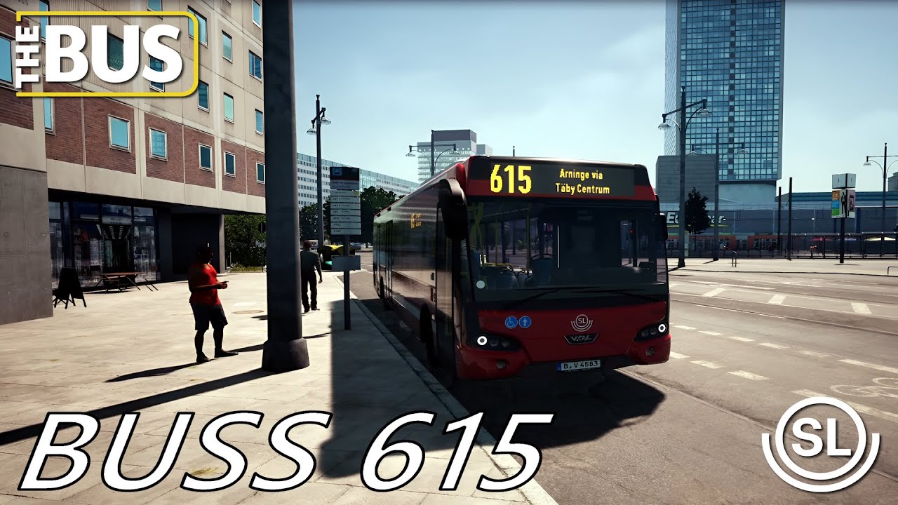 The Bus - Buss 615 till Arninge | REAL LIFE SIMULATOR - YouTube