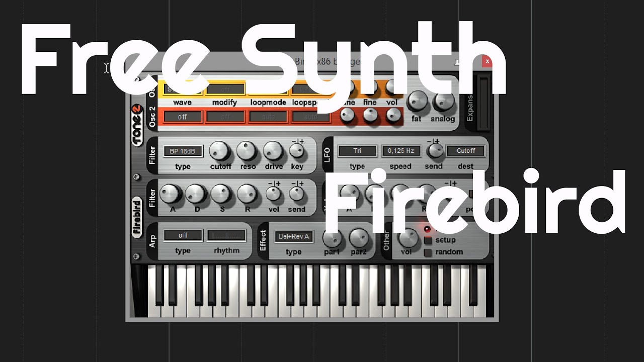 Free Synth - Tone2 Firebird (No Talking) - YouTube