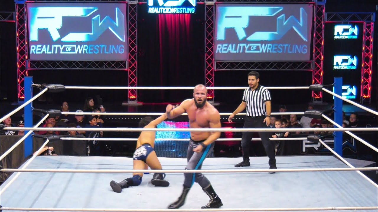 Johnathan Vega vs Brian Johnson [Full Match] Reality of Wrestling - YouTube