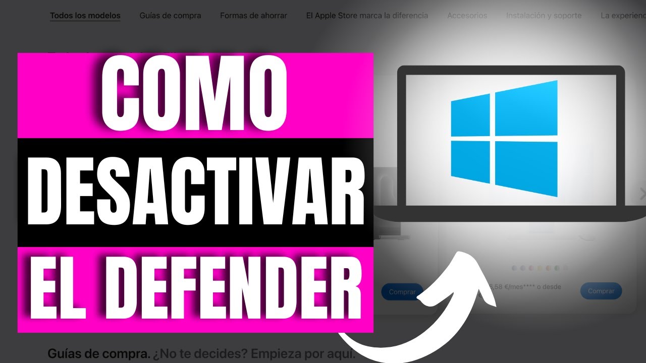 Cómo Desactivar Windows Defender - YouTube