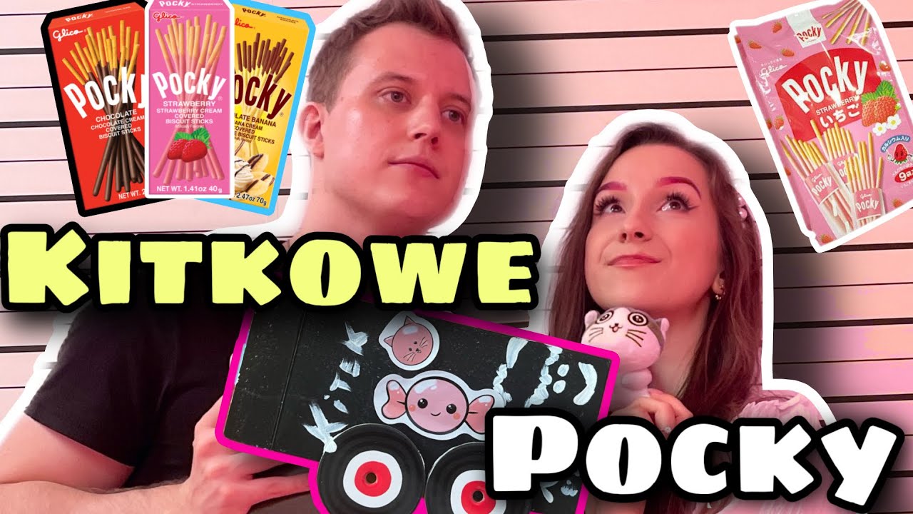 KITKOWE POCKY/ POKI / POKMAJSTERA !!! 🙀 z @Muffinaart - YouTube