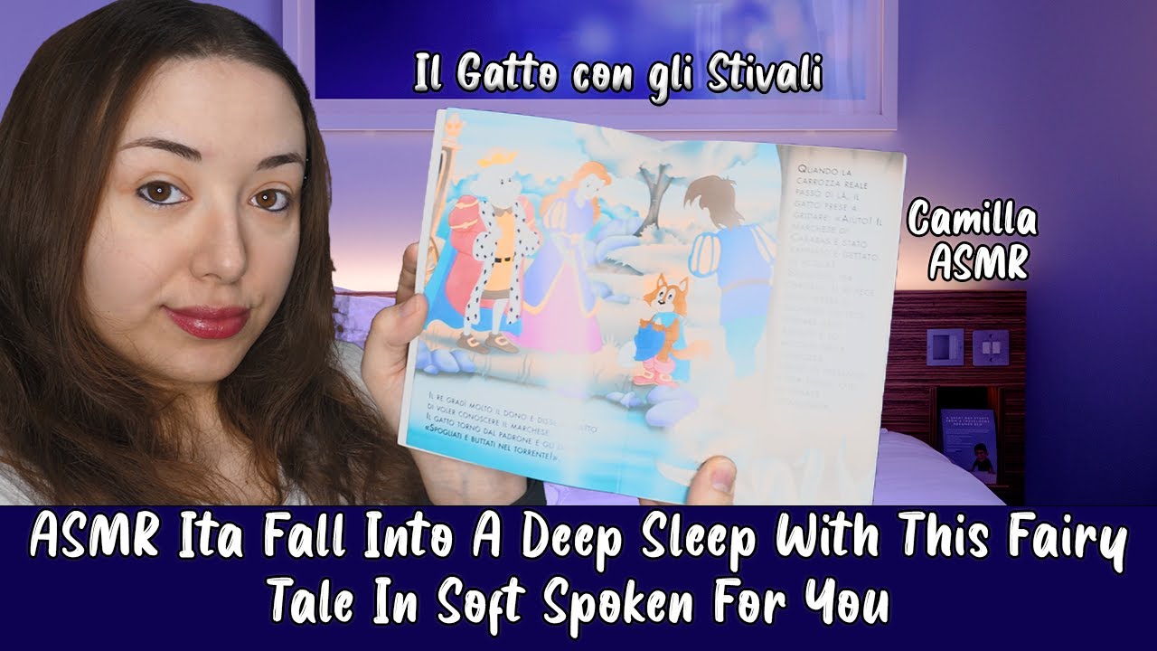 "ASMR ita Fairy Tale Soft Spoken Sleep Story 😴" - YouTube