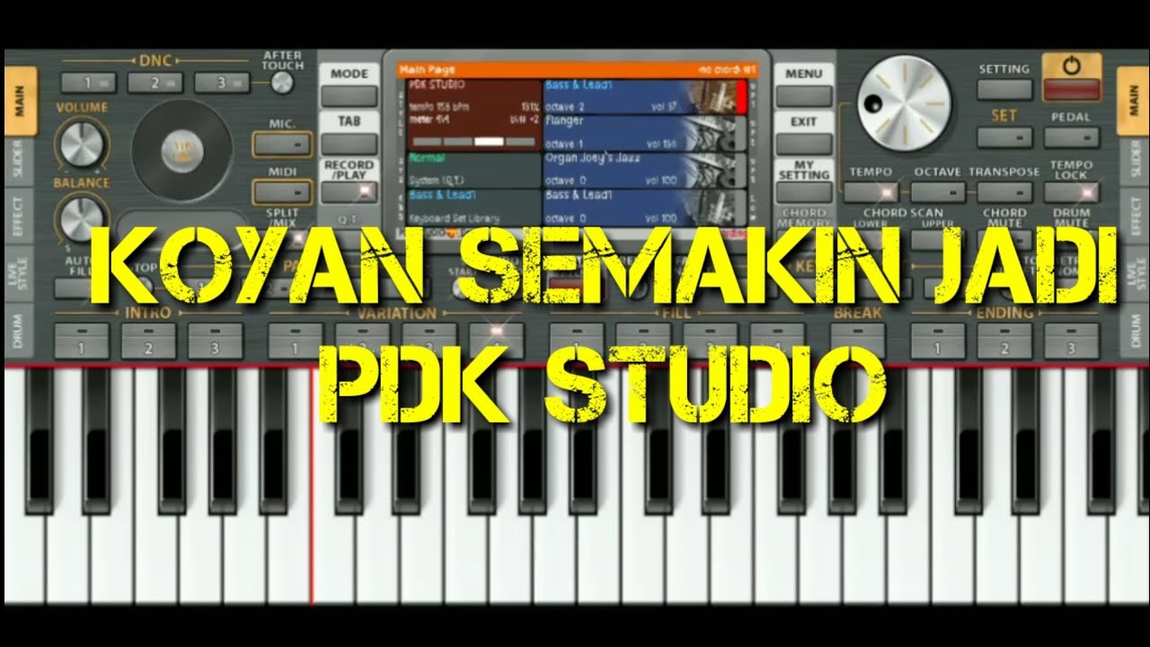 Koyan semakin jadi pdk studio set - YouTube
