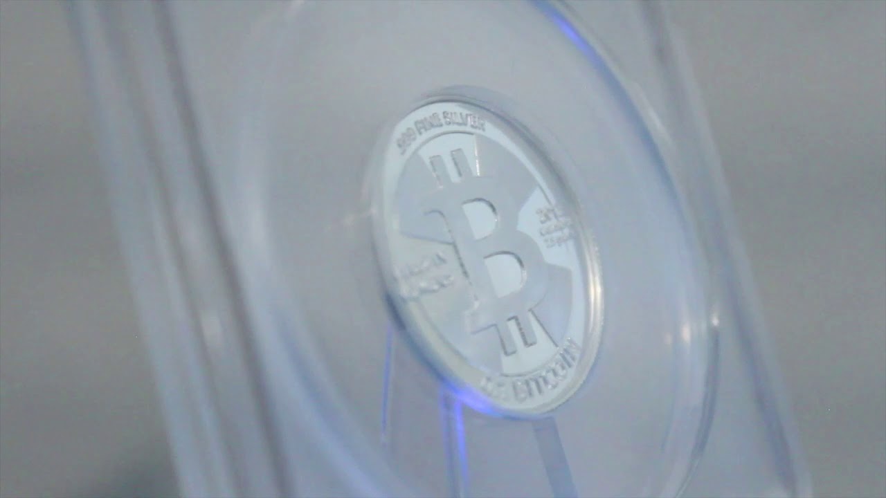 2013 Casascius .1 BTC Silver Coin - Physical Bitcoin Revealed - YouTube