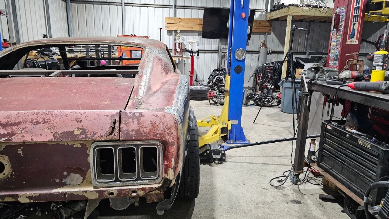 1970 Mustang Fastback Body Swap - Part 11! WIDEBODY!? - YouTube