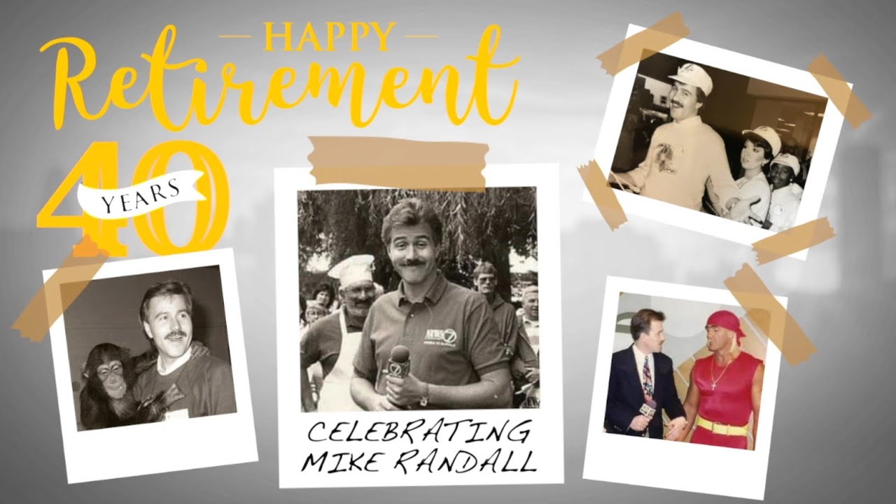 Celebrating Mike Randall's career at WKBW as he retires after four ...