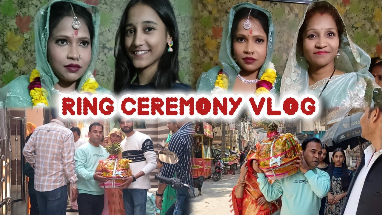 Ring ceremony vlog 💍 | Ashu and Asha | 23-02-2025| vlog 01| - YouTube