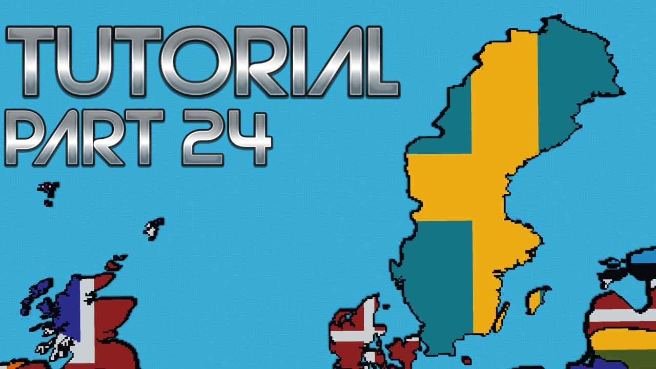 Sweden - World Flag Map Tutorial [Part 24] [Minecraft] - YouTube