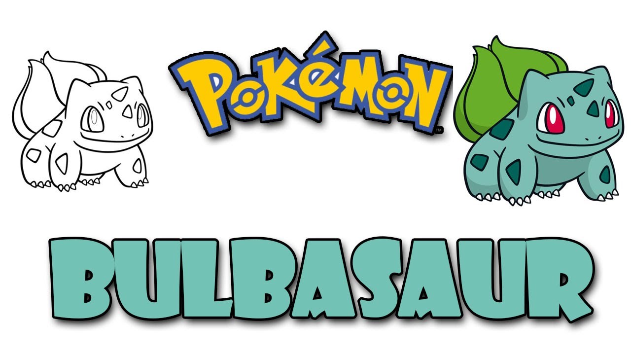 How To Draw Pokemon Bulbasaur Step By Step Drawing | D4Drawing - YouTube