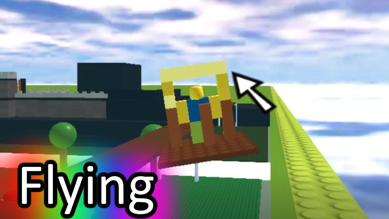 Flying in old roblox... - YouTube