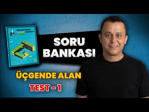 Üçgende alan | test 1 | geometri soru bankası