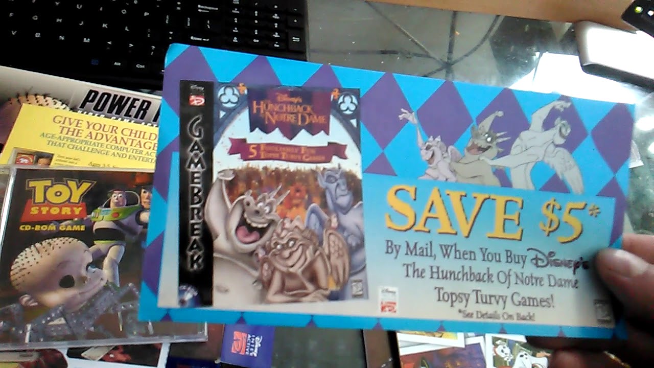 Toy Story Game Power Play (PC 1996) Unboxing. - YouTube