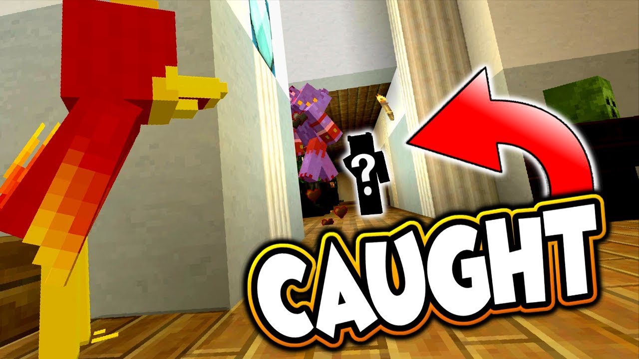 CAUGHT THE MURDERER IN THE ACT (Surprised) - Minecraft Murder Mystery ...