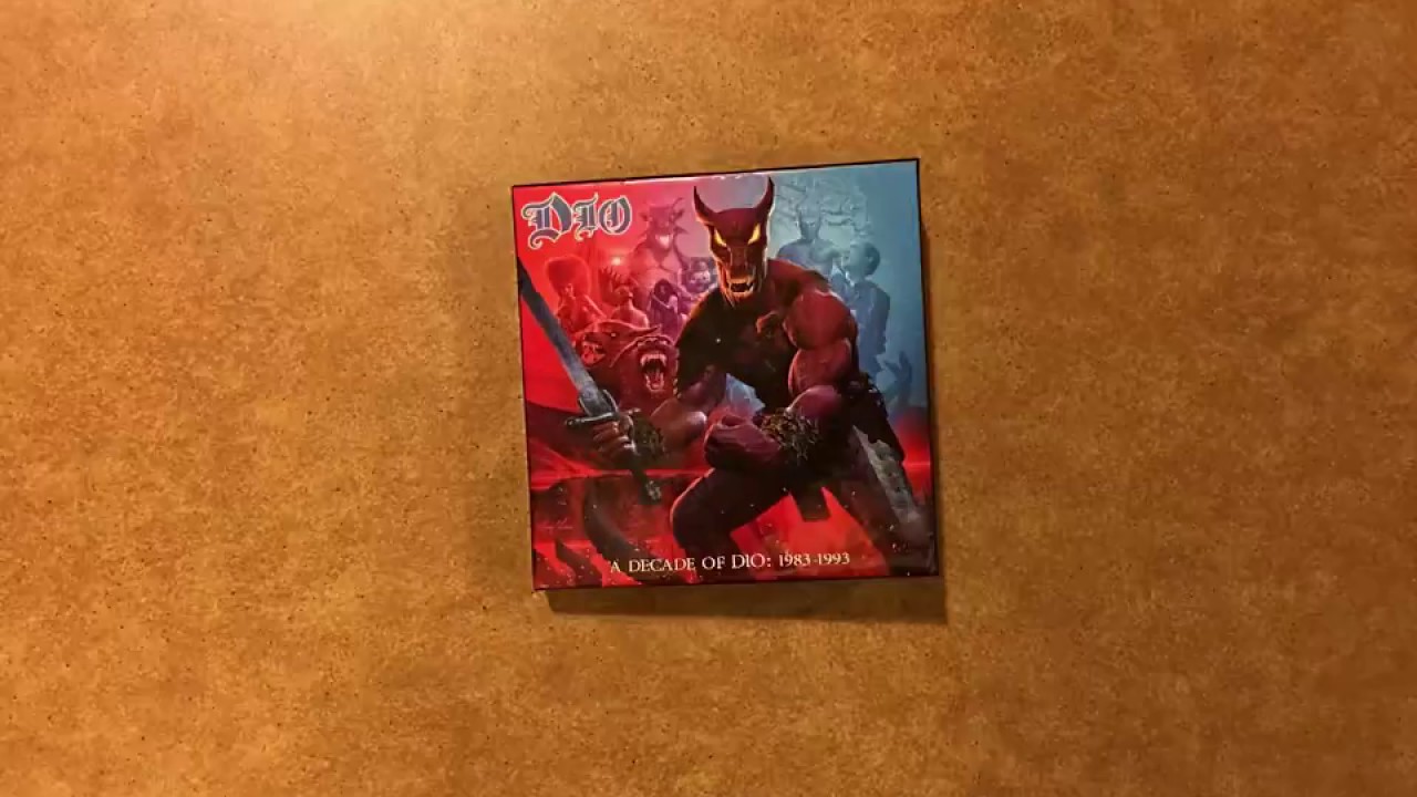 Dio CD box set stop motion animation - YouTube