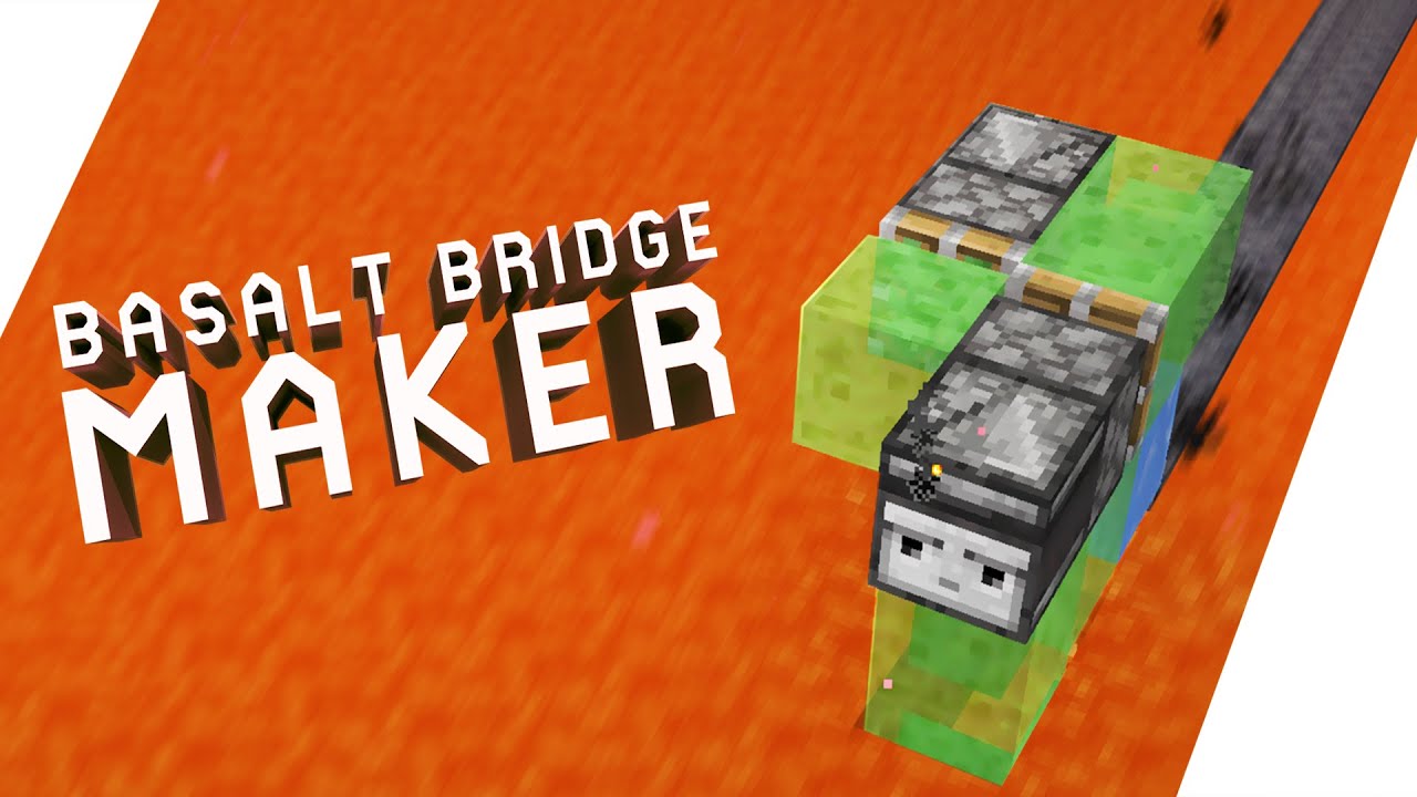 Cara Membuat Basalt Bridge Maker - Minecraft Tutorial Indonesia - YouTube