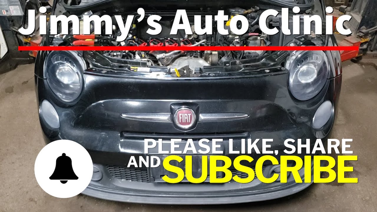 2013 Fiat 500 Turbo | P0069, P1185, P0237, P0171 | Misfire | Intake Replacement - YouTube