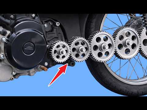 Hayatınızın geri kalanında bir daha asla zincir satın almayın! Motosikletinizi zincirsiz hale getiri