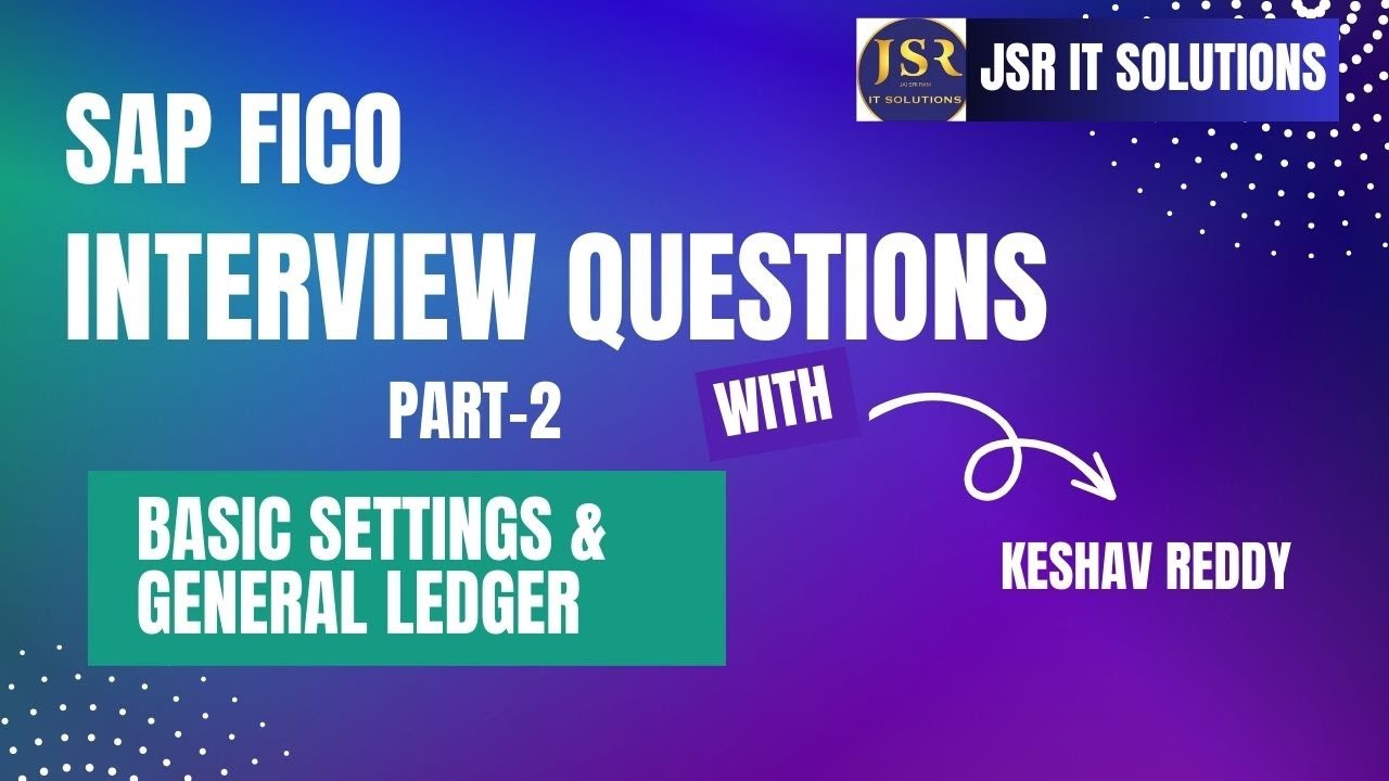 SAP FICO Interview Questions (Part-2) - YouTube