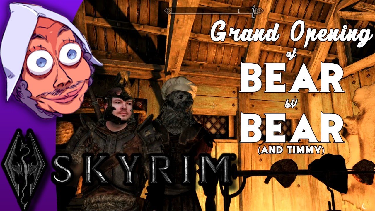 [Criken] BEAR Opens Dungeon Food Restaurant w/ lil bro Timmy AI - YouTube