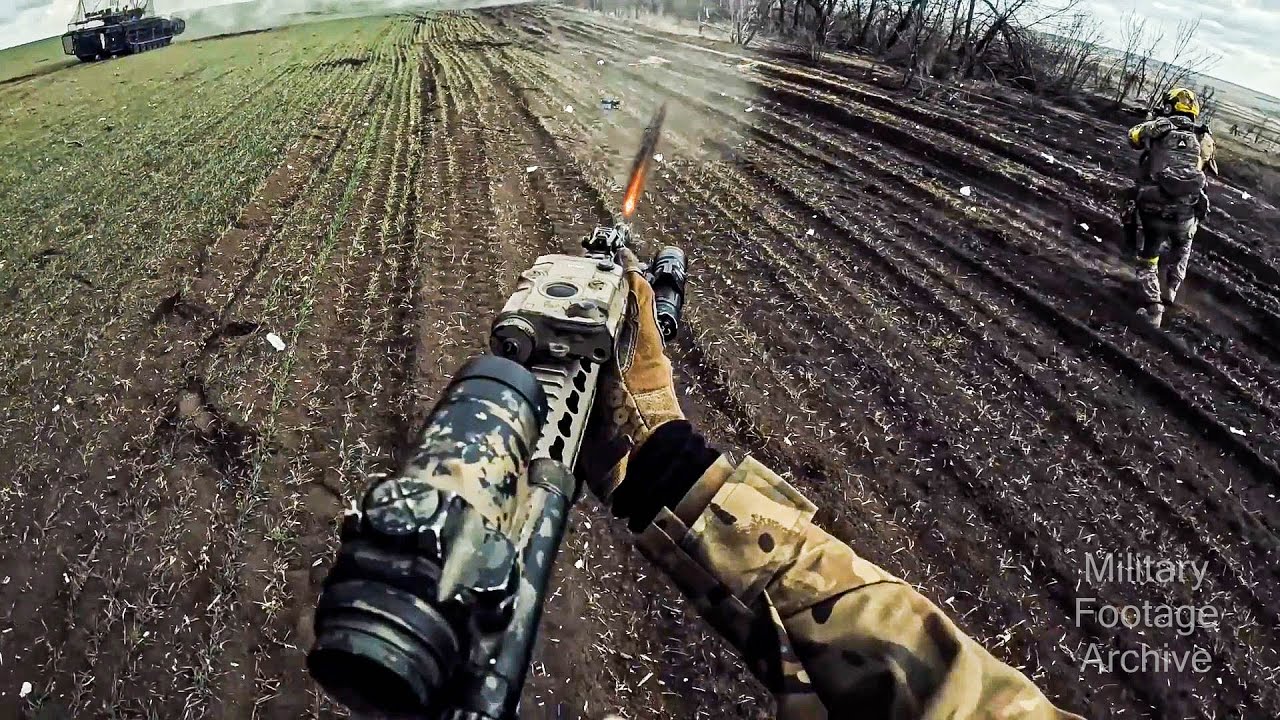 Ukrainian Elite Force Engages Russian Forces in Intense Battle ...