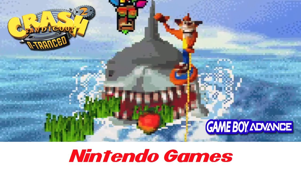 Crash Bandicoot 2: N-Tranced (Quick Gameplay) Game Boy Advance - YouTube