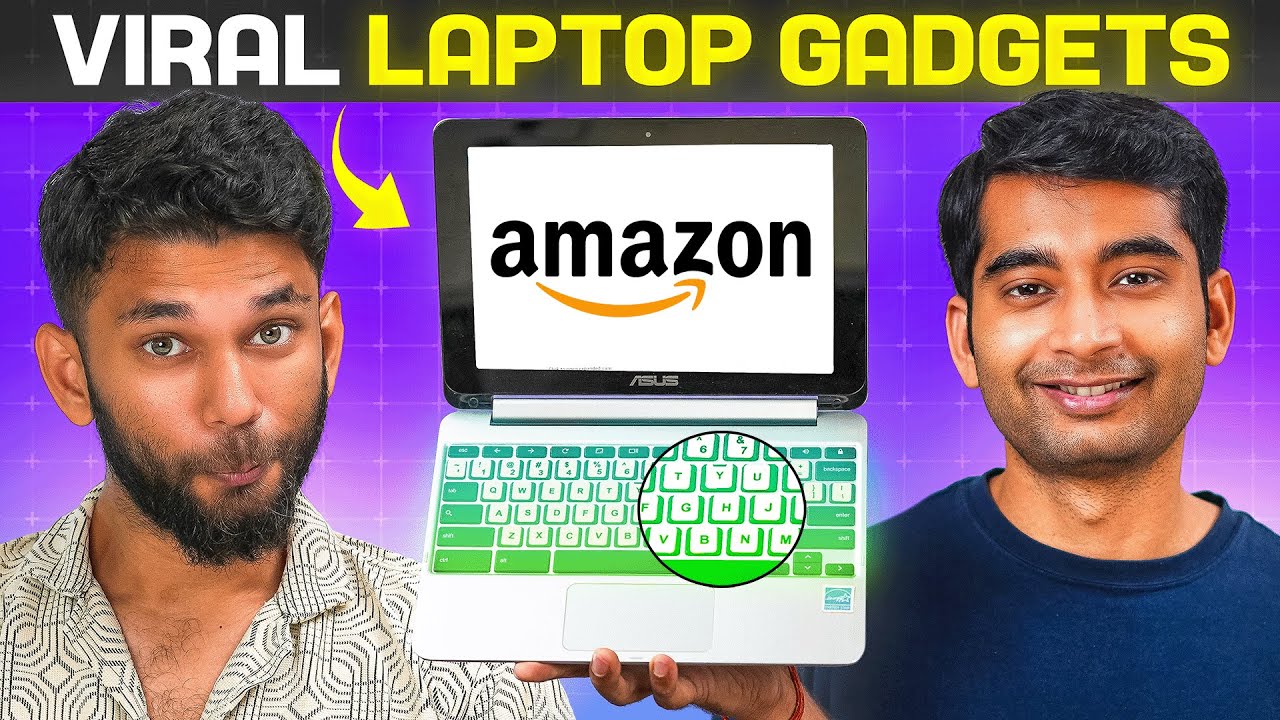 We Tried Most Popular Laptop Gadgets From Amazon! - YouTube