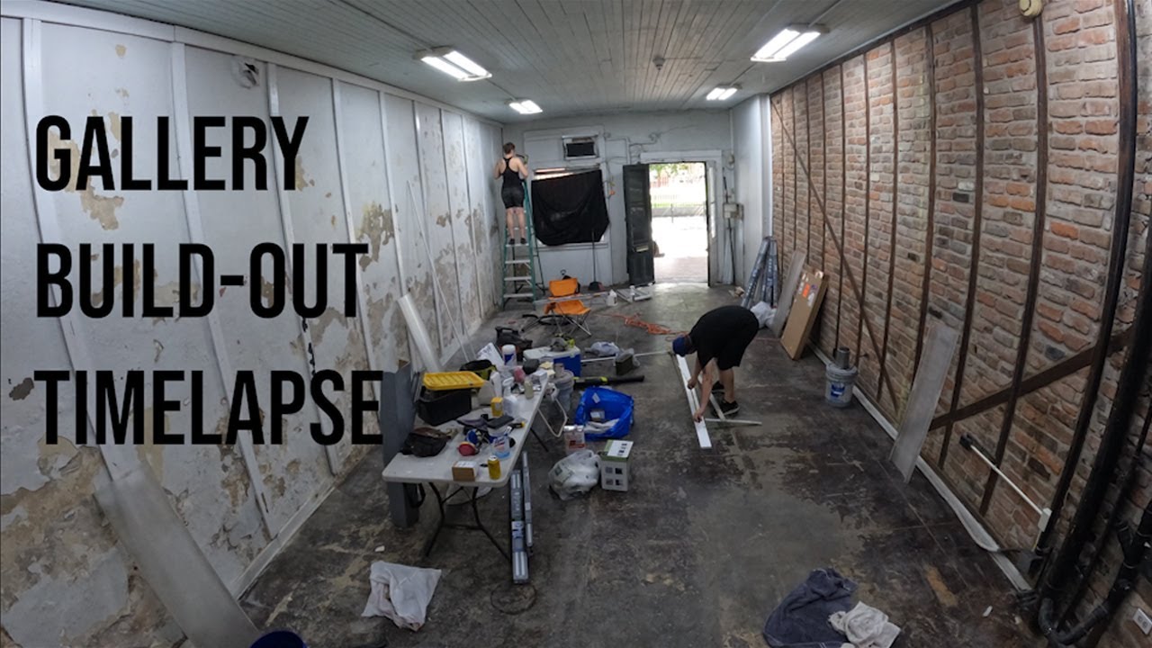 Joseph Walton Photography. Gallery Build-Out - YouTube