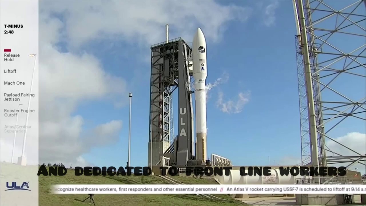 USSF-7 Launch ULA mission - YouTube