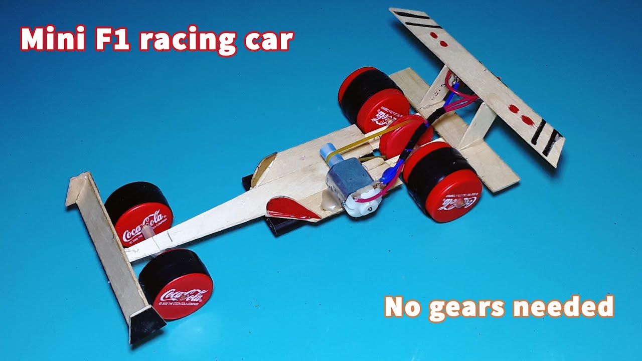 How to make Amazing F1 Racing Car | Formula 1 car | Popsicle stick ...