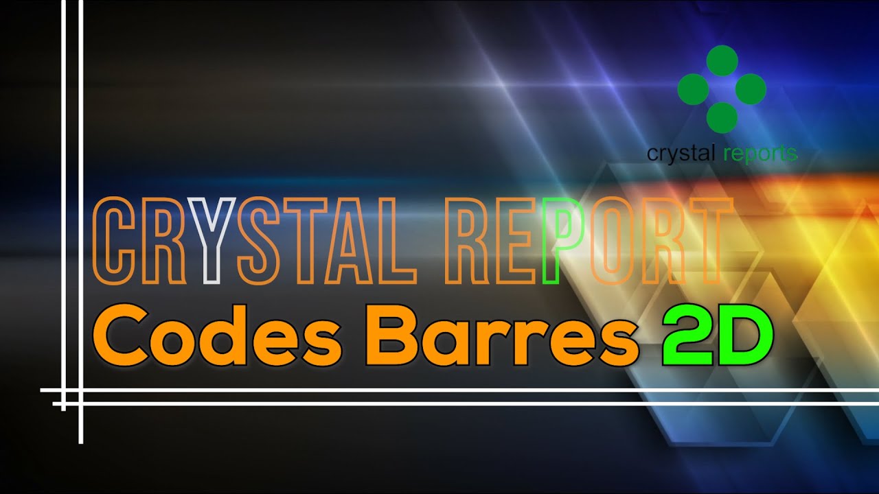 Tuto Crystal Report : Comment intégrer facilement des QR Codes ou ...