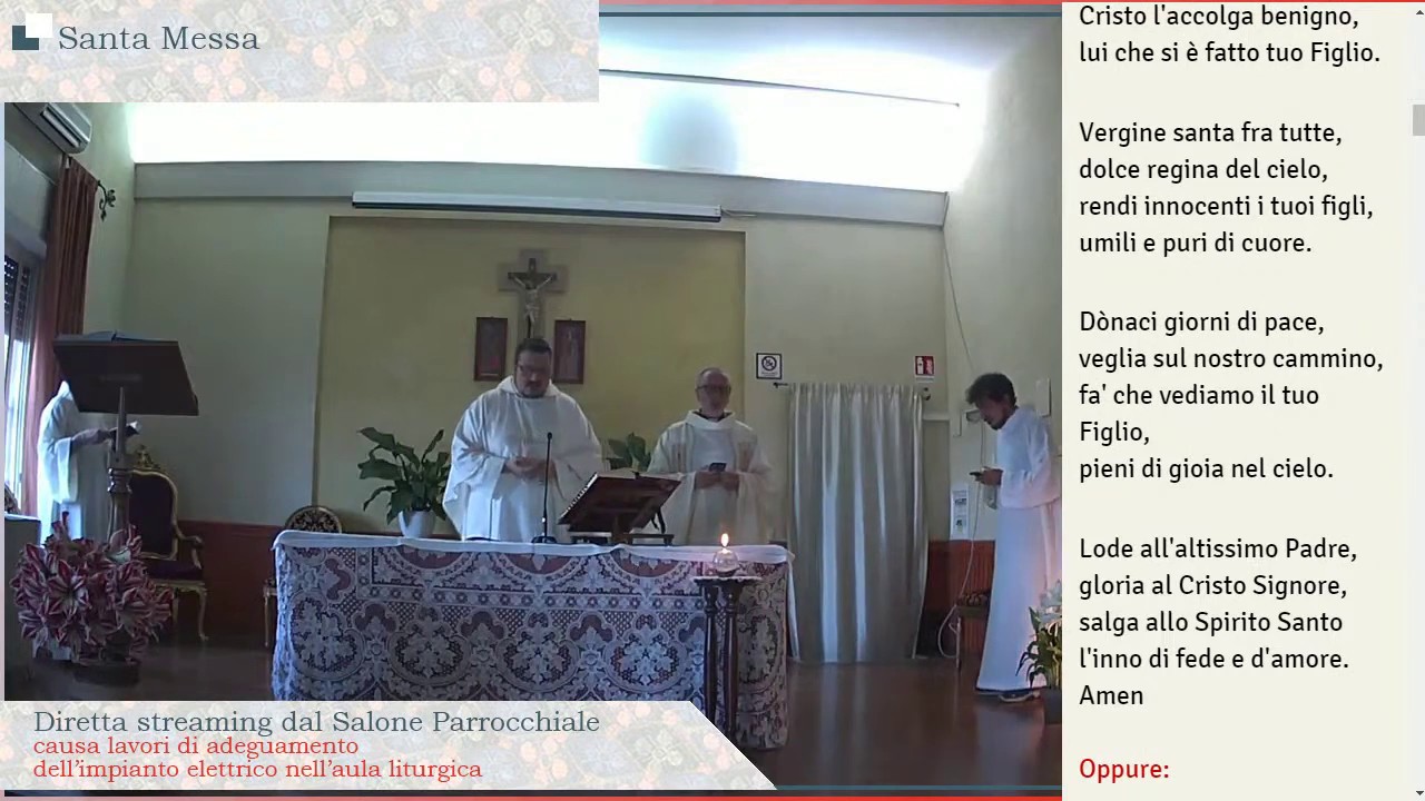 Santa messa del 01/06/2020 ore 18,00 - YouTube