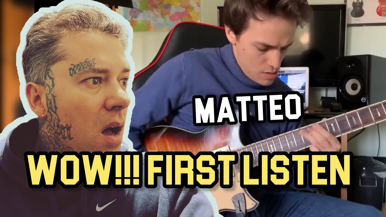 My FIRST TIME REACTION to Matteo Mancuso - The Great Wall - Driftlab WOW!! - YouTube