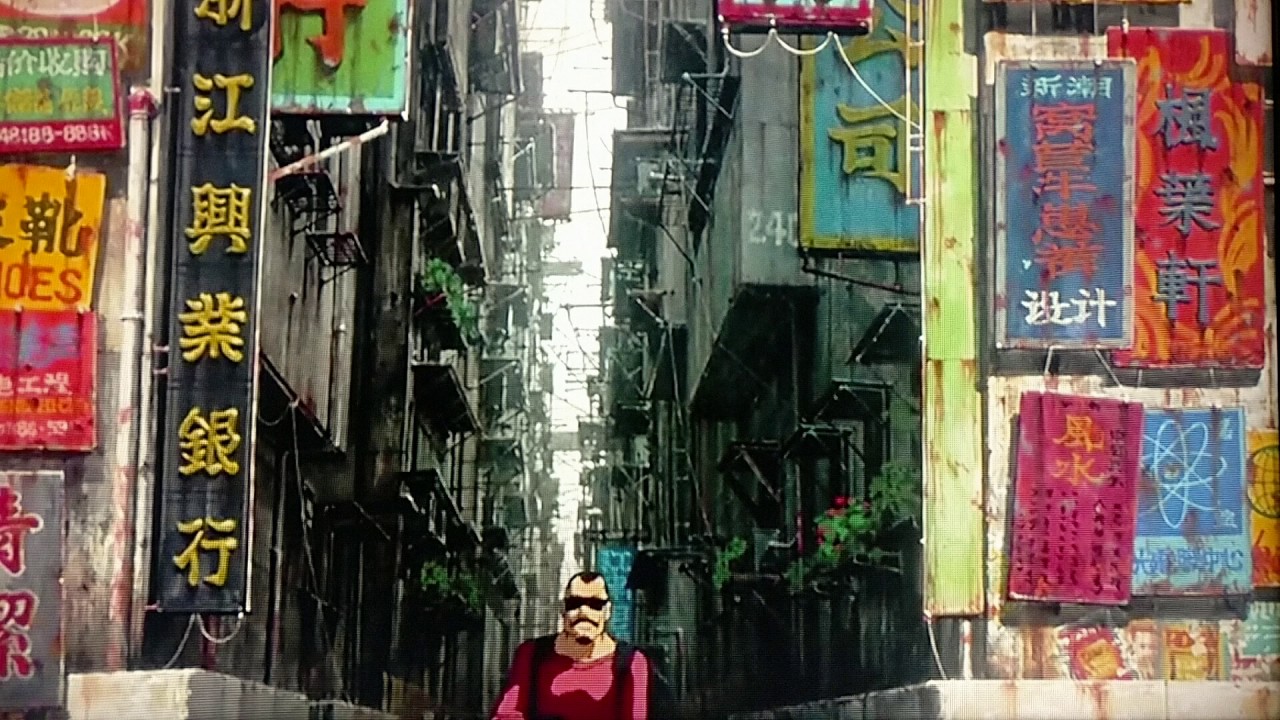 water fight scene ghost in a shell - YouTube