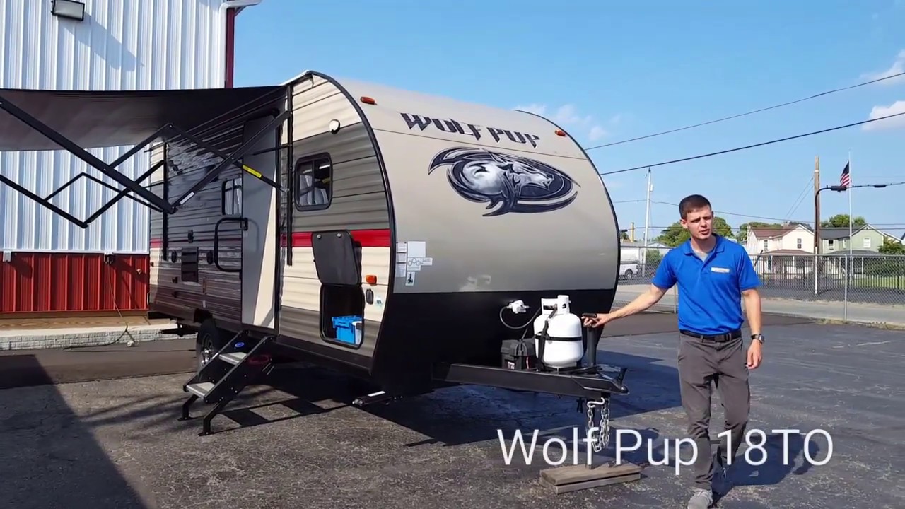 Specialty RV Rentals: Wolf Pup 18TO - YouTube