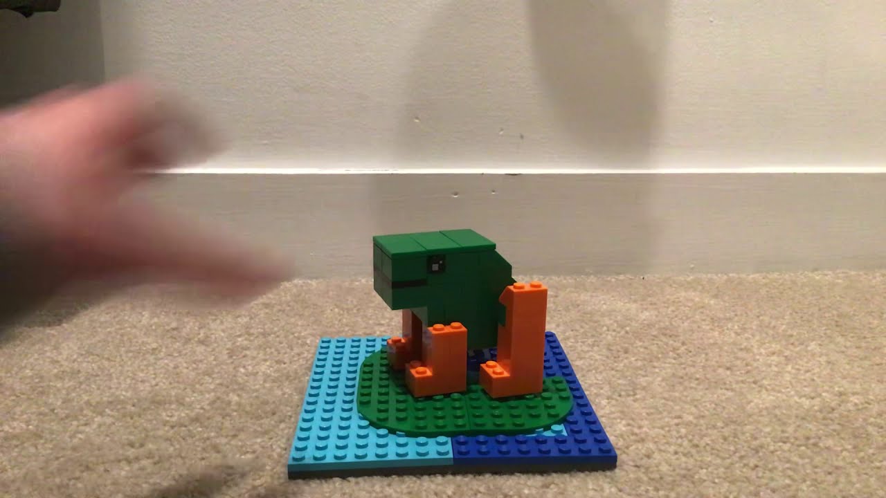 How to make a lily pad with legos - YouTube