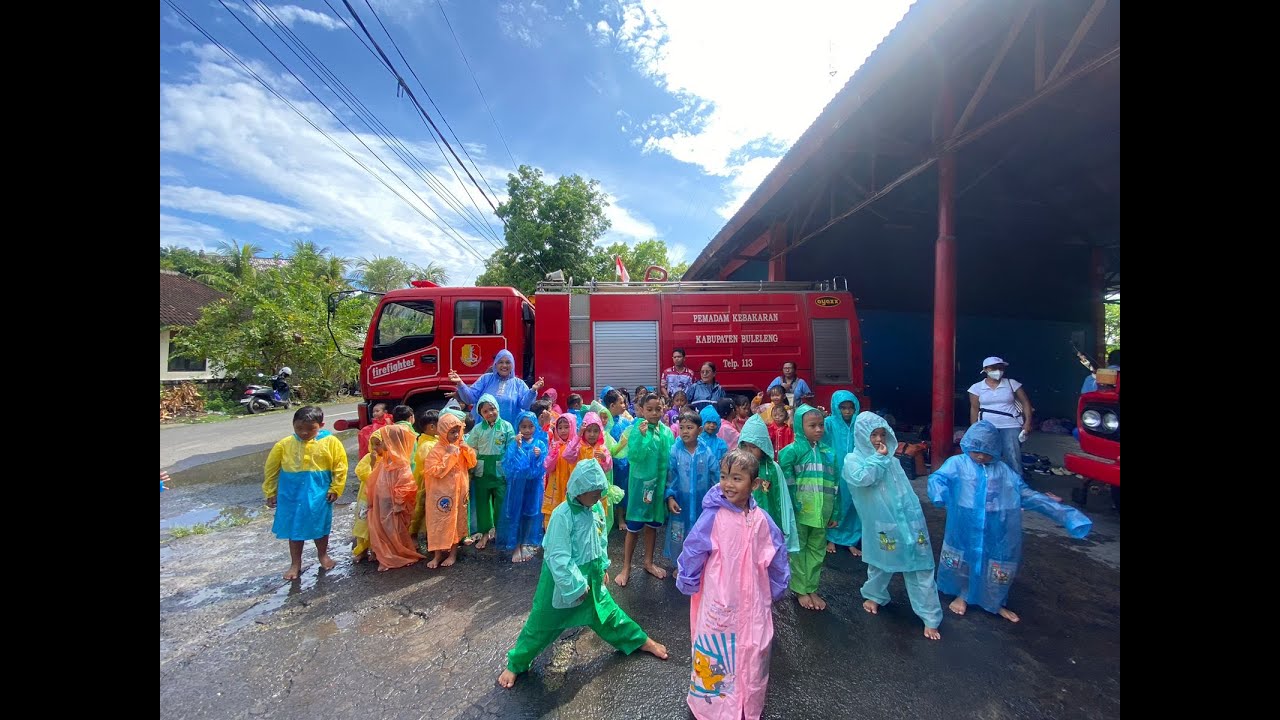Puncak Tema " DAMKAR CILIK " TK NEGERI LILIGUNDI - YouTube