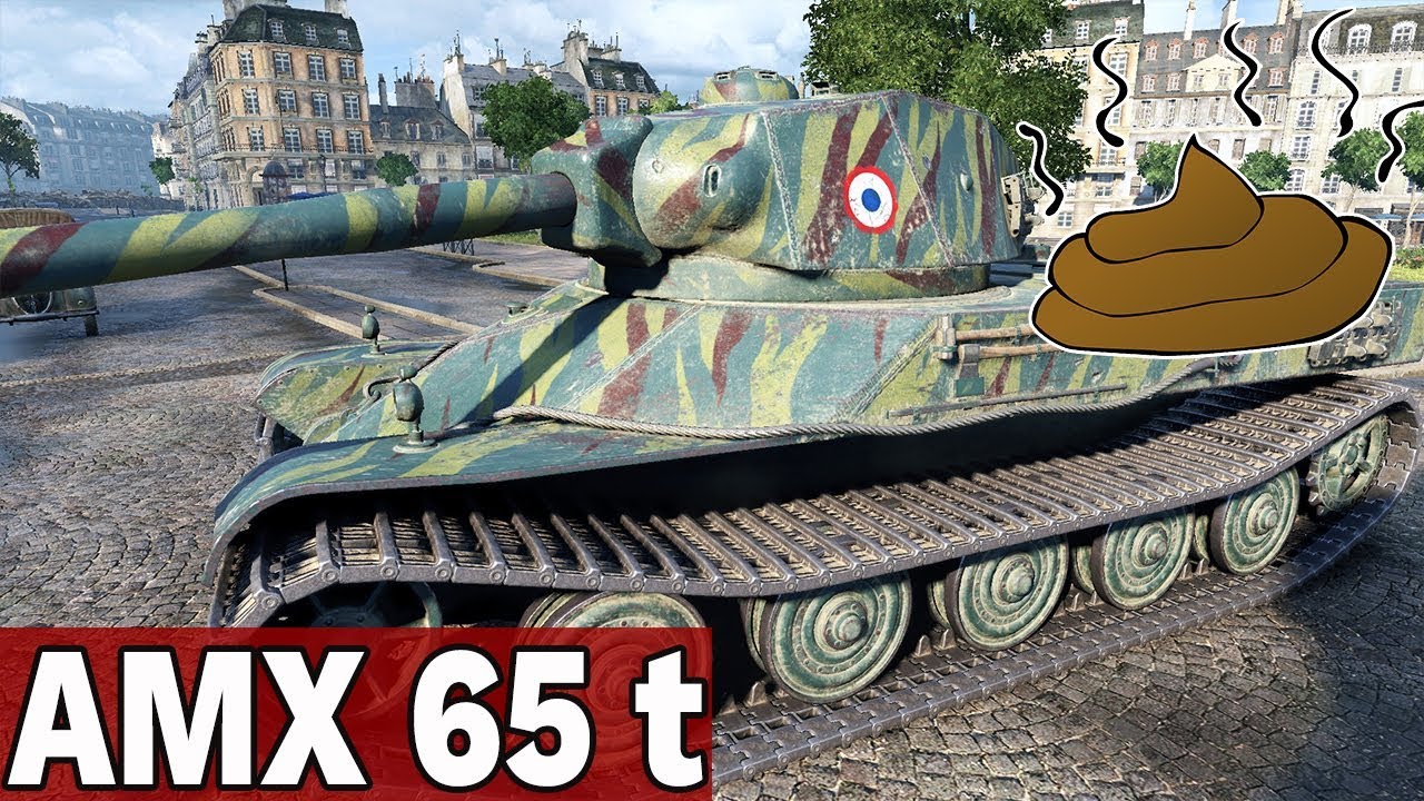 KOLEJNY ZŁOM - AMX 65 t - World of Tanks - YouTube