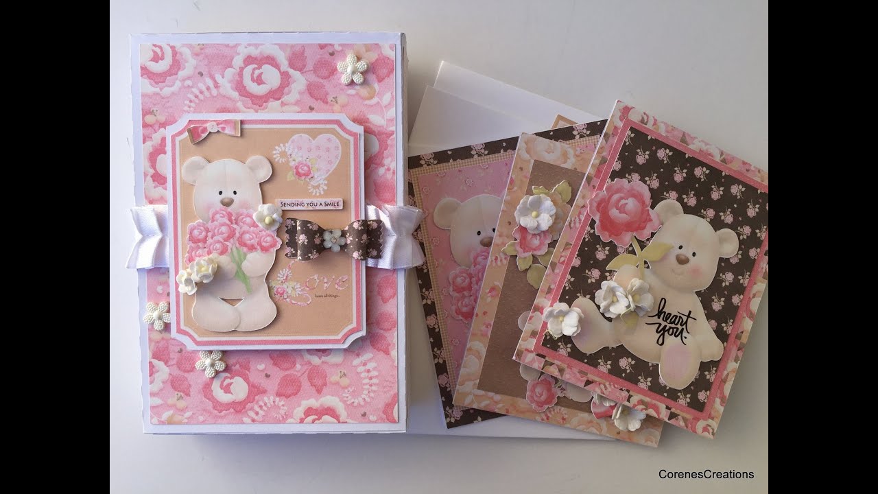 Designer Project - Boxed Greeting Cards - Corene - YouTube