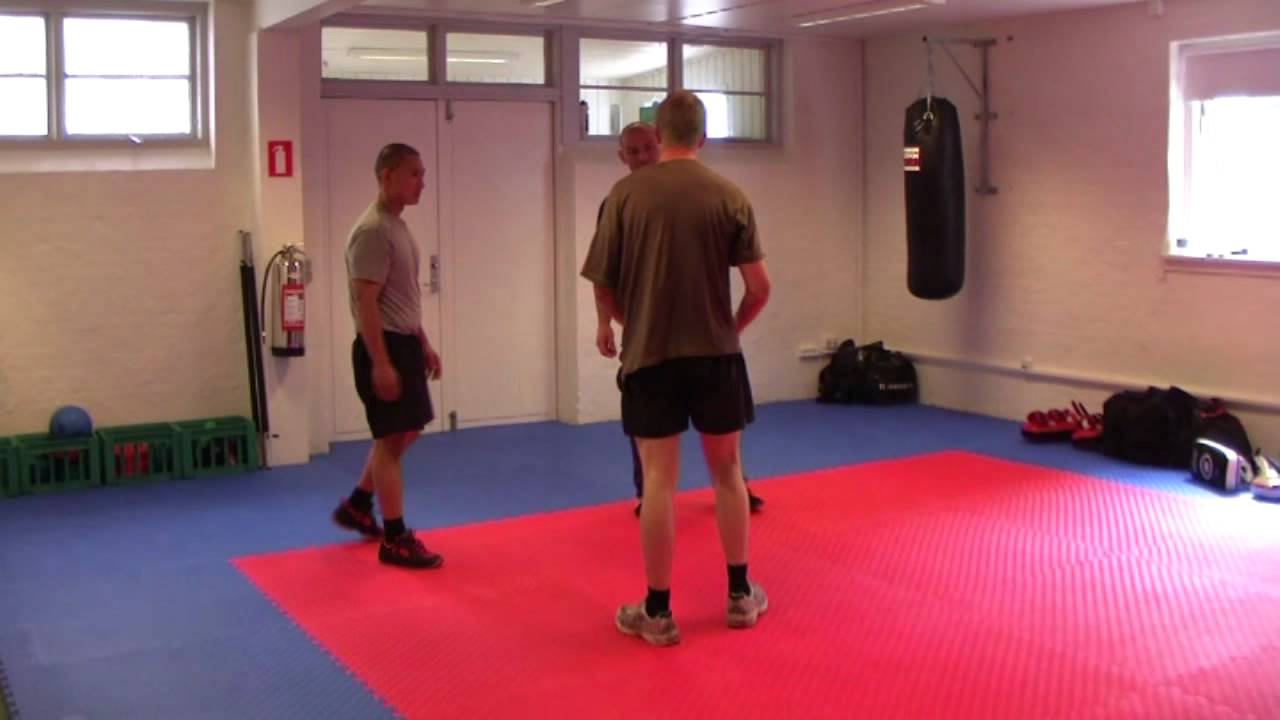 Krav Maga: Knife disarm after takedown - YouTube