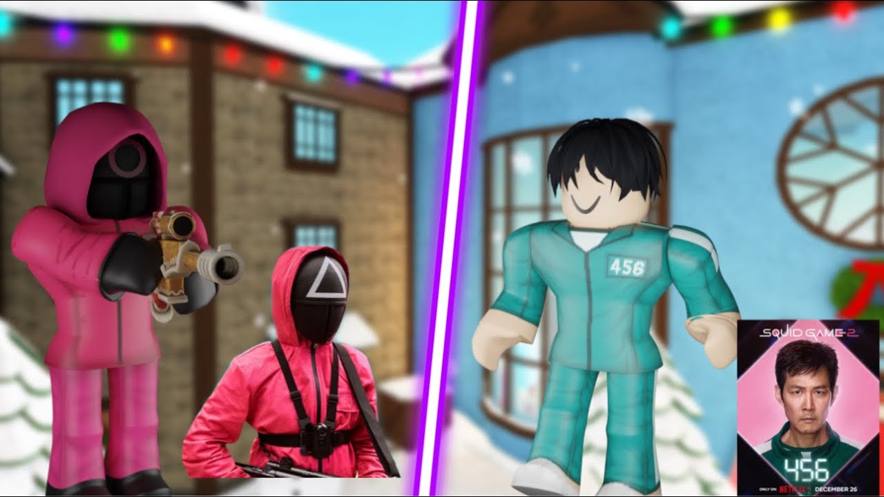 I PLAYED MM2 AS DIFFERENT SQUID GAME CHARACTERS... (Murder Mystery 2 ...