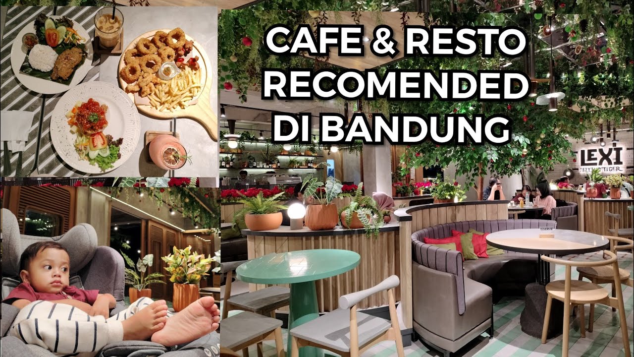 REVIEW CAFE & RESTO RECOMENDED DI BANDUNG LEXI THE FLYING TIGER - YouTube