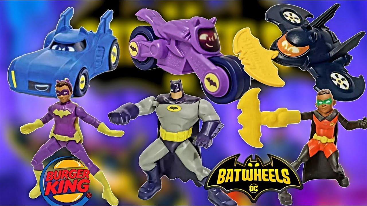 Burger King Batwheels Coleccion de Juguetes Nueva Promo - YouTube