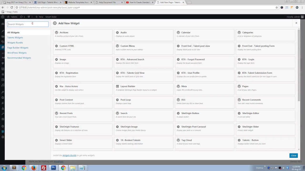 How to Create Userdashboard - YouTube