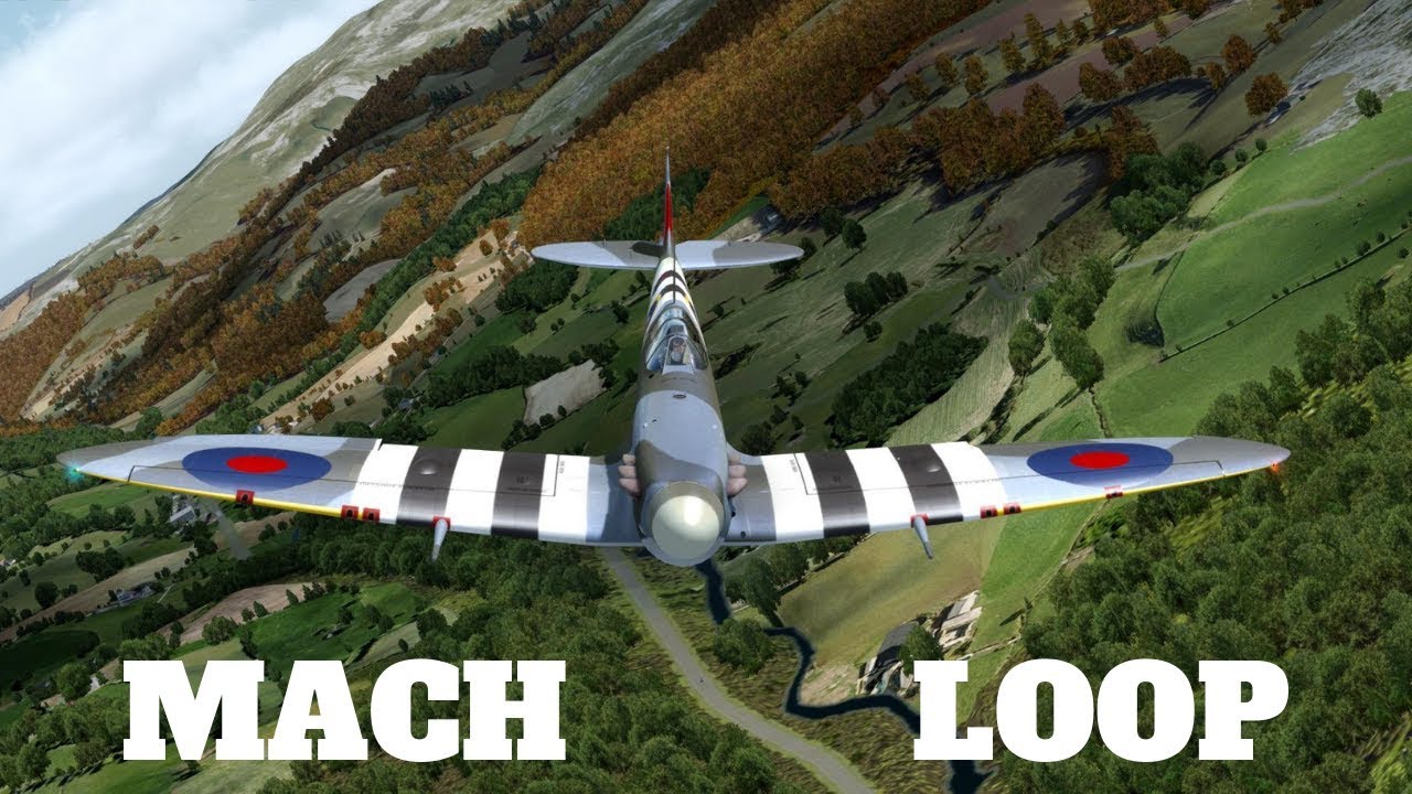 The Mach Loop in the A2ASimulations Accu-sim Spitfire | ORBX FTX EU ...